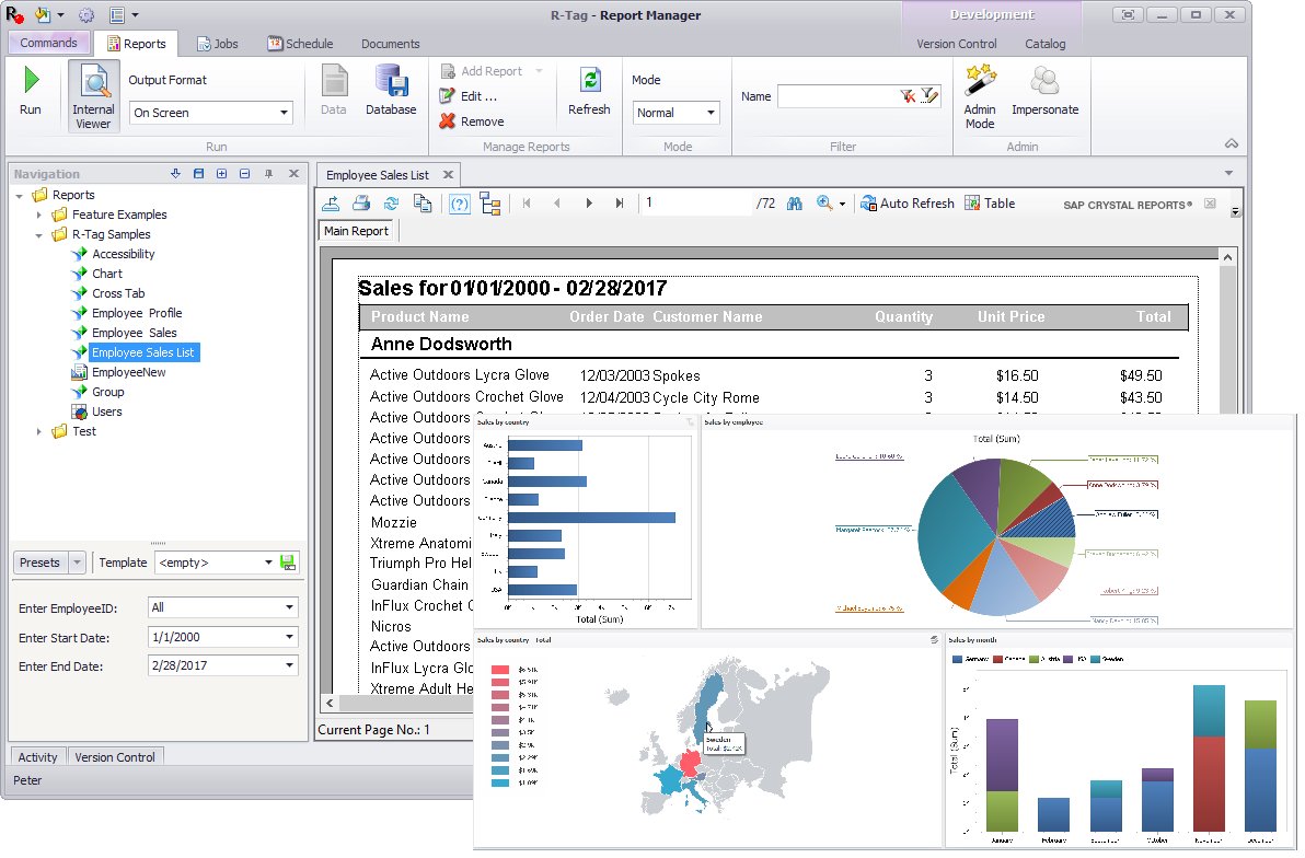 Crystal Reports Viewer